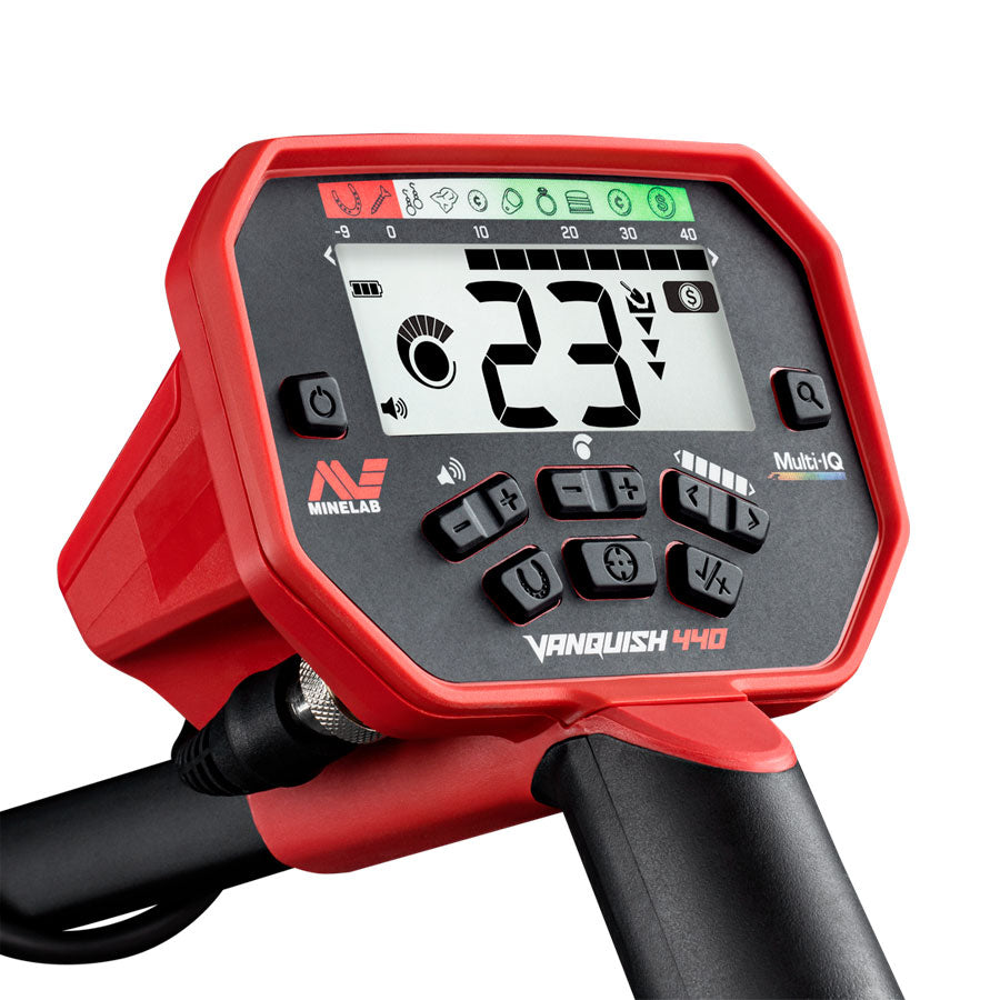Detector de Metales Minelab Vanquish 440 – Master Detector Uruguay