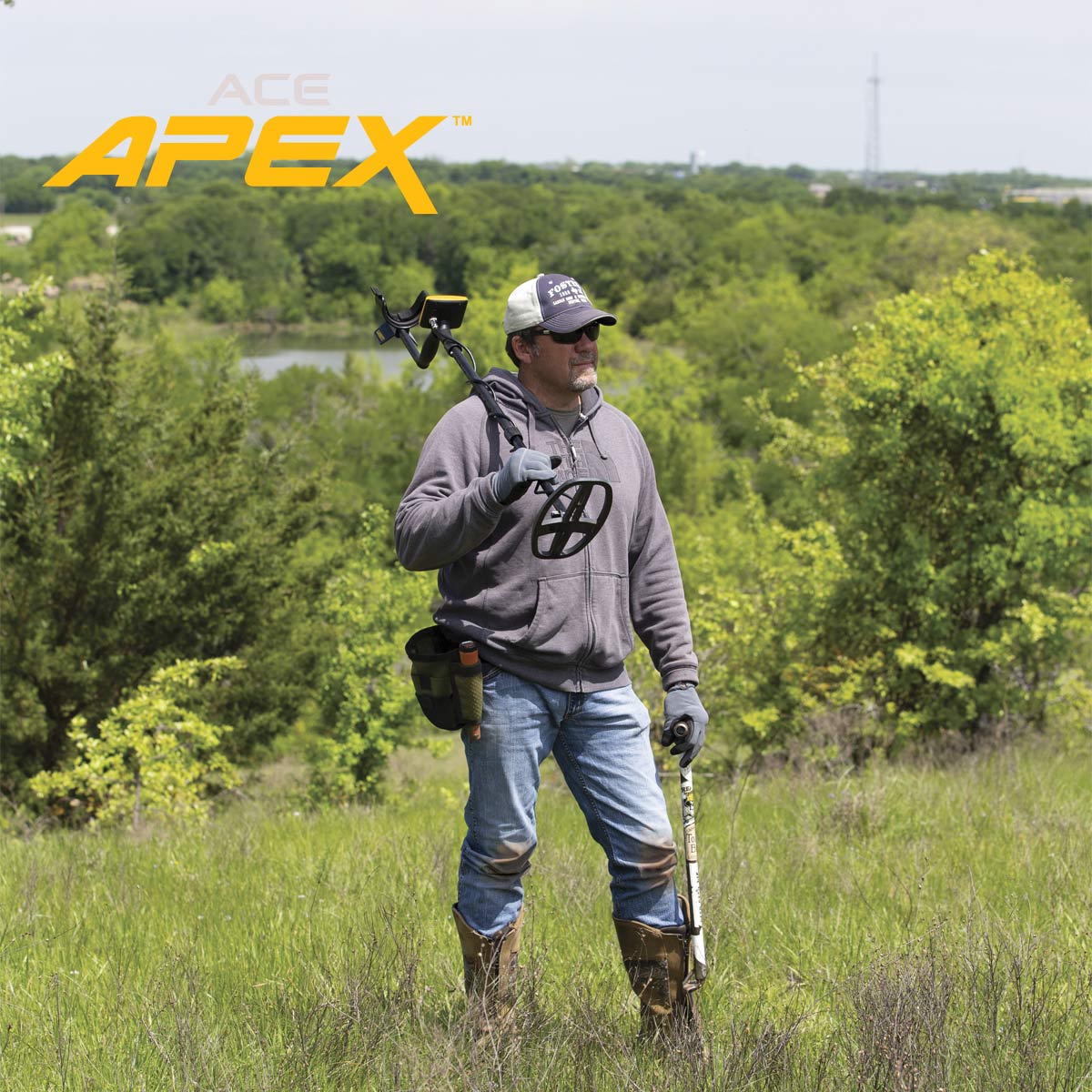 Detector de Metales Garrett ACE Apex Pack Inalambrico con Bobina Viper – Master Detector Uruguay